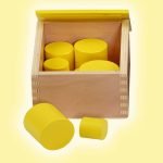 Montessori Knobless Cylinders | Montessori Sensorial Material - SIK ...