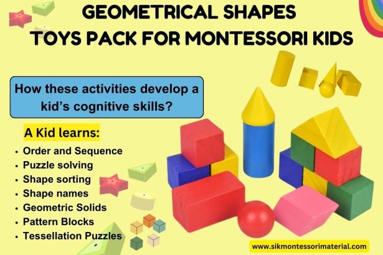 SIK Montessori Material - Discover, Learn, Grow: Montessori Way