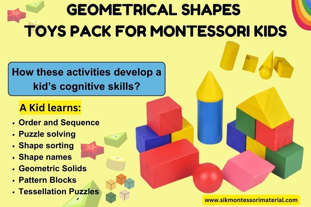 Geometrical Shapes | Toys Pack for Montessori Kids - SIK Montessori ...